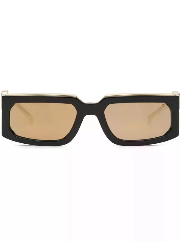 Philipp Plein Rose Venus Rectangle-frame Sunglasses