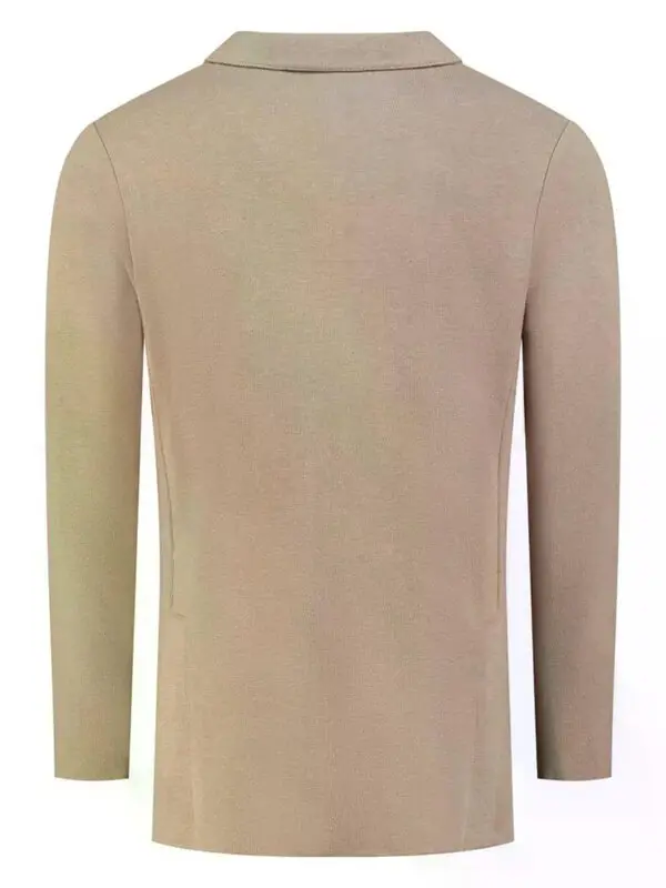 LARDINI Single-breasted Blazer With Brooch