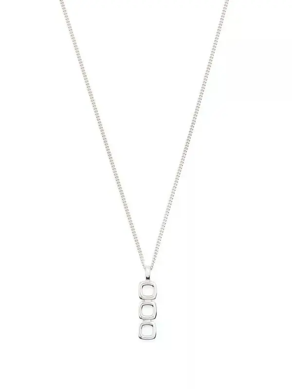 Tom Wood Sterling Pendant Necklace - Silver
