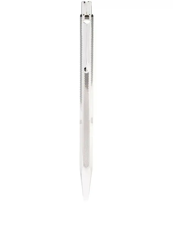CARAN D'ACHE Scale-engraved Pen - Silver