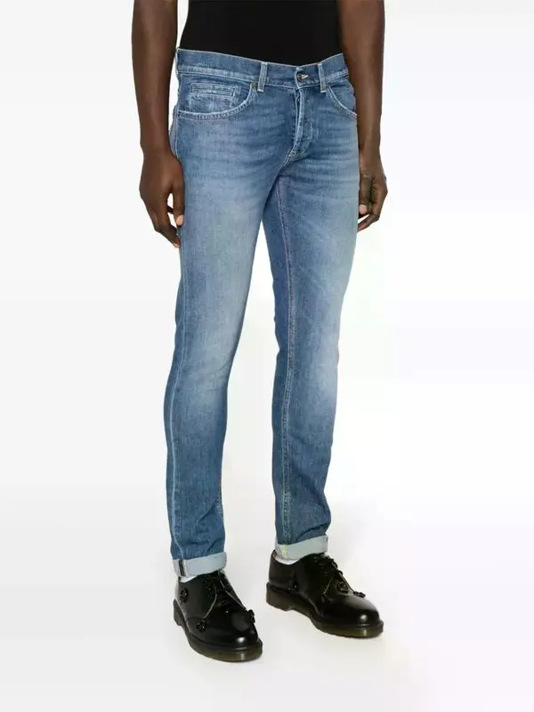 DONDUP George Mid-rise Tapered Jeans