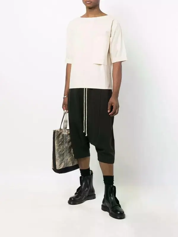 Alchemy Fashions Drawstring Drop-crotch Shorts