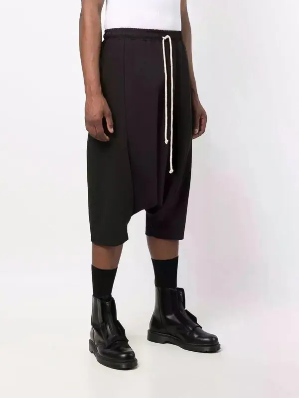 Alchemy Fashions Drawstring Drop-crotch Shorts