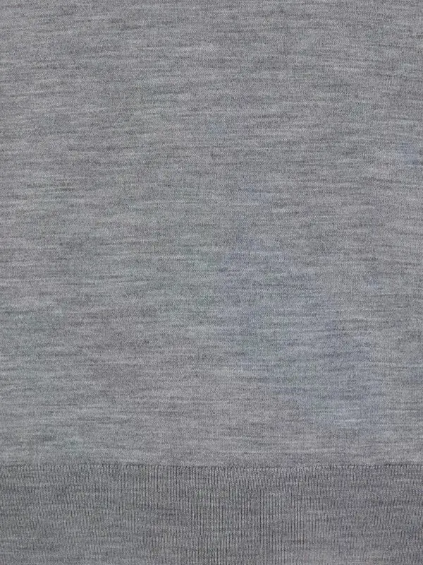 LARDINI Knitted Crew-neck Jumper - Grey