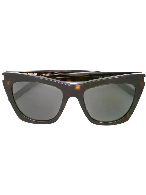 Saint Laurent New Wave 214 Kate Sunglasses - Black