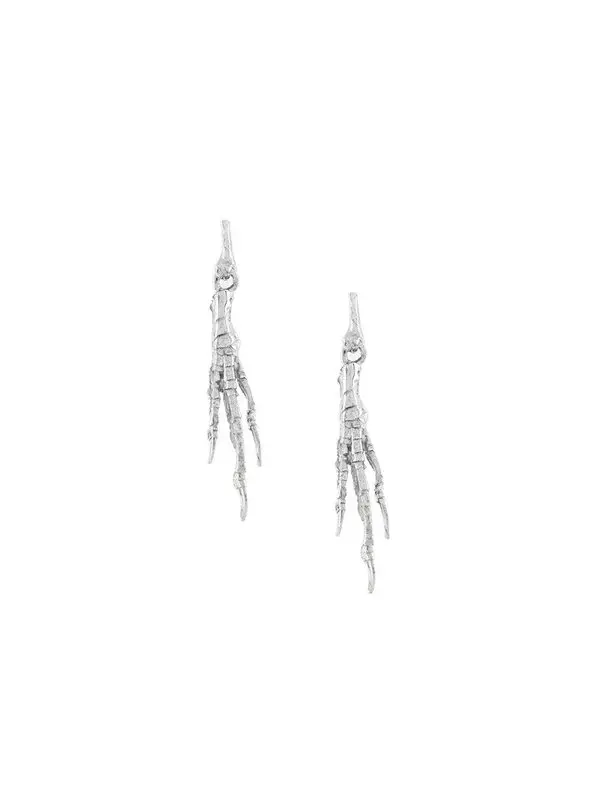 WOUTERS & HENDRIX 18kt Gold Crow's Claw Large Earrings - Metallic