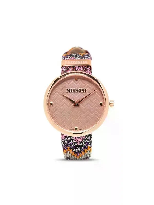 Missoni M1 34mm Timepiece - Pink