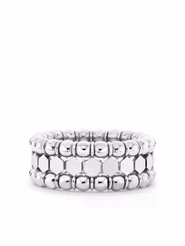 PRAGNELL 18kt White Gold Bohemia Ring - Silver