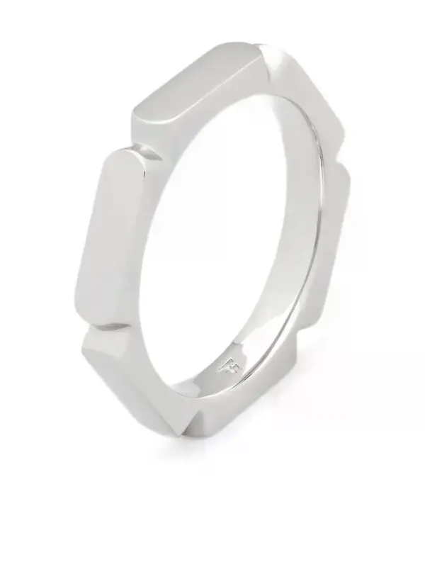 Tom Wood Slim Umi Band Ring - Silver