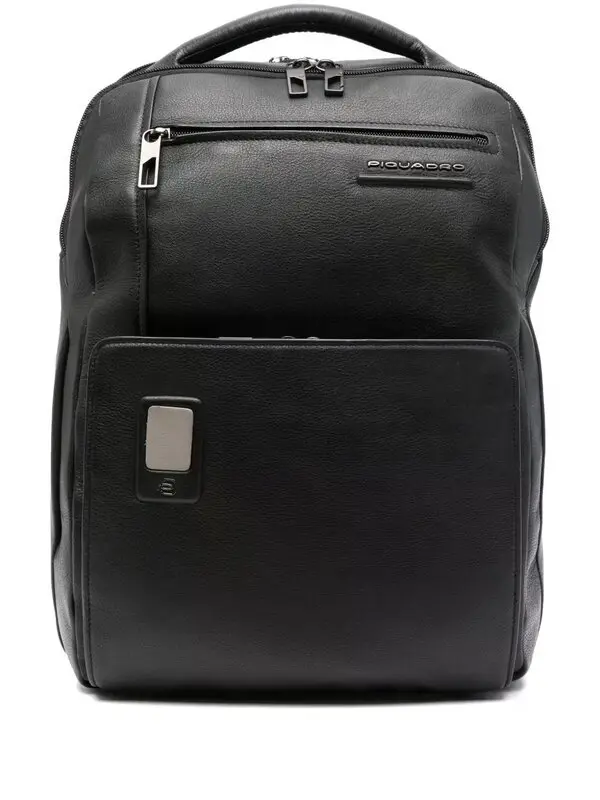 PIQUADRO Akron Leather Backpack