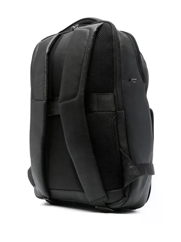 PIQUADRO Akron Leather Backpack