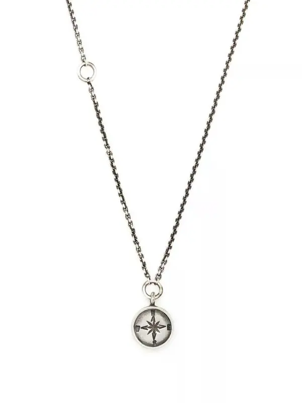 Werkstatt:München Mini Windrose Chain - Silver