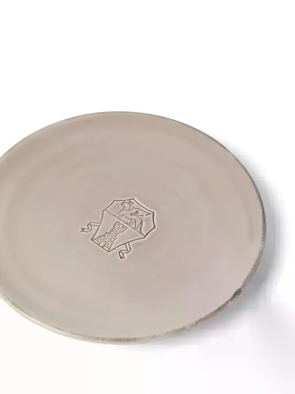 Brunello Cucinelli Logo-engraved Ceramic Plate