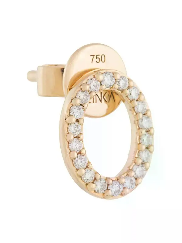 ALINKA 18kt Yellow Cloud Diamond Stud Earring - Gold