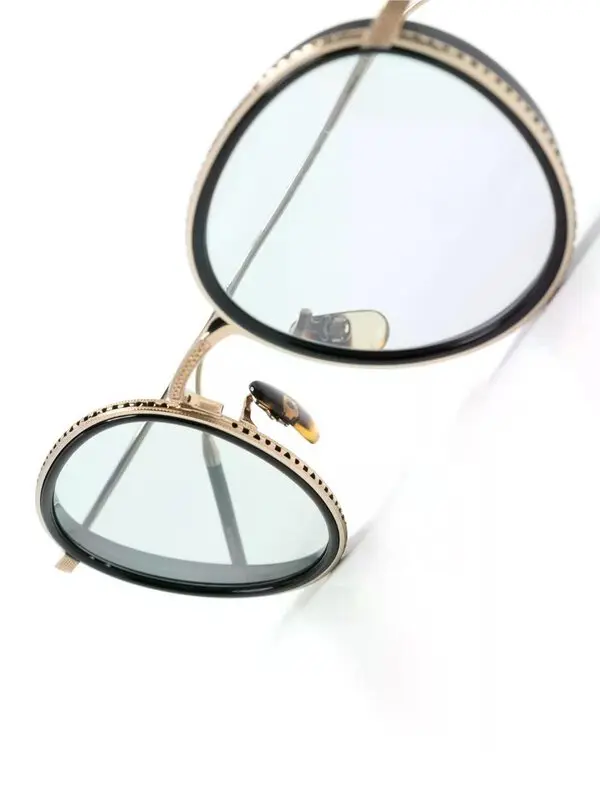 Oliver Spencer Tk-8 Round-frame Sunglasses