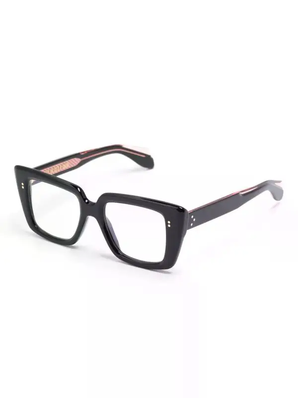 CUTLER & GROSS Square-frame Glasses - Black