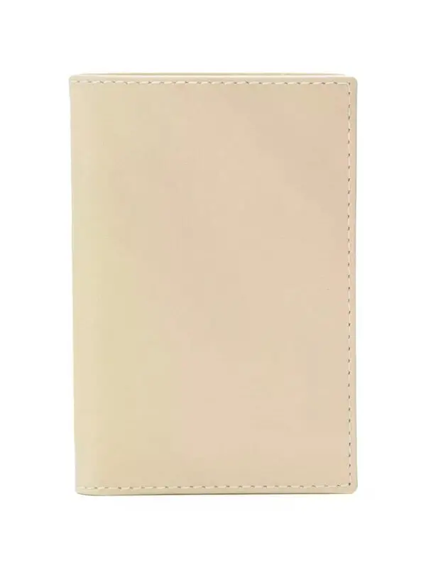 Comme Des Garçons Bi-fold Card Case - White