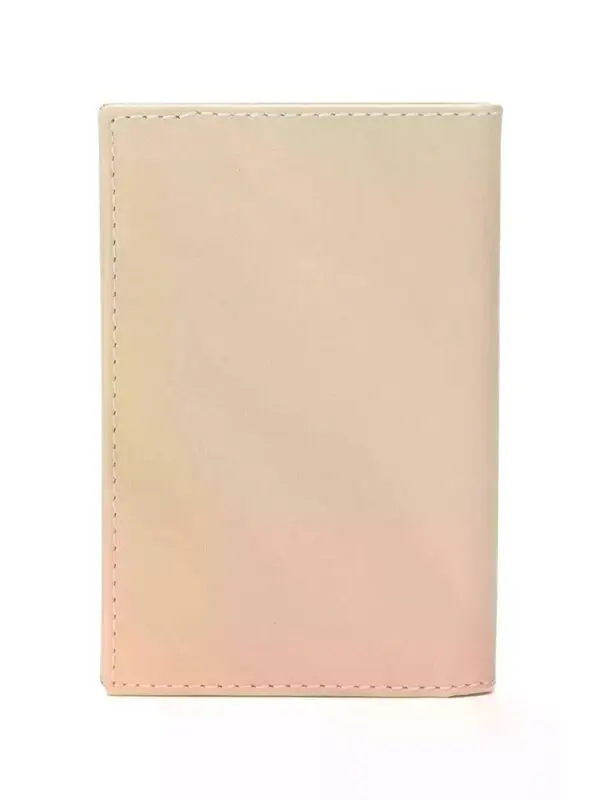 Comme Des Garçons Bi-fold Card Case - White