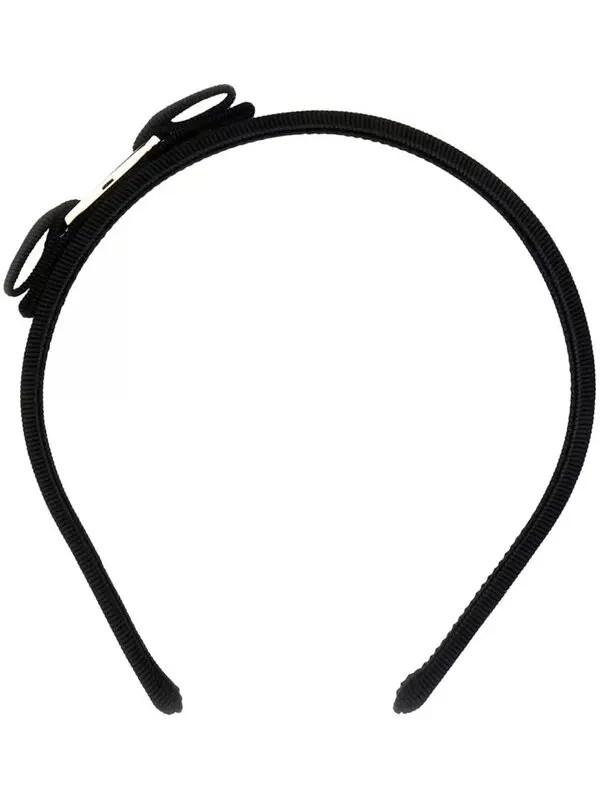 FERRAGAMO Vara Bow Headband - Black