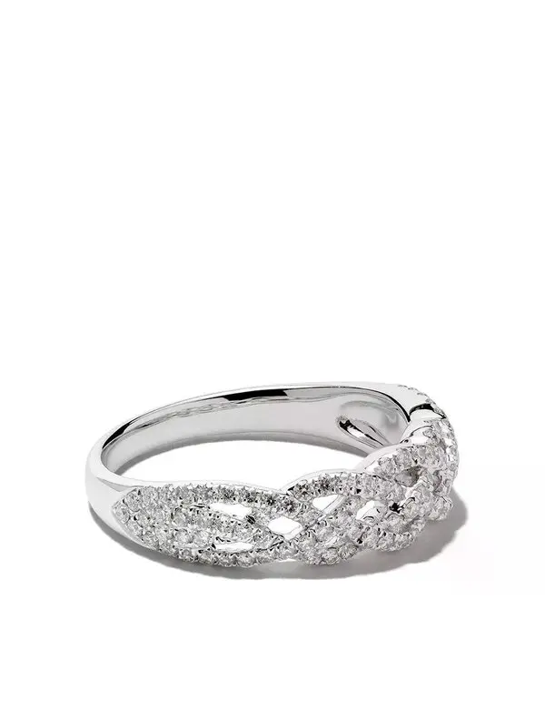 WOUTERS & HENDRIX 18kt White Gold Diamond Ring - Silver