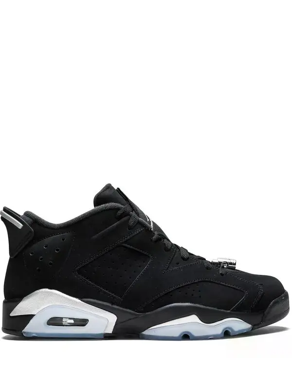 JORDAN Air 6 Retro Low Sneakers - Black