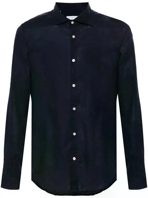 MANUEL RITZ Logo-embroidered Long-sleeves Shirt