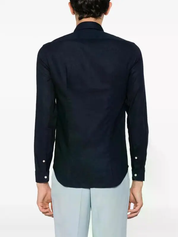 MANUEL RITZ Logo-embroidered Long-sleeves Shirt