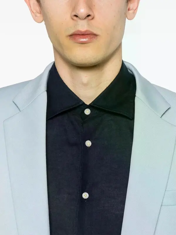 MANUEL RITZ Logo-embroidered Long-sleeves Shirt