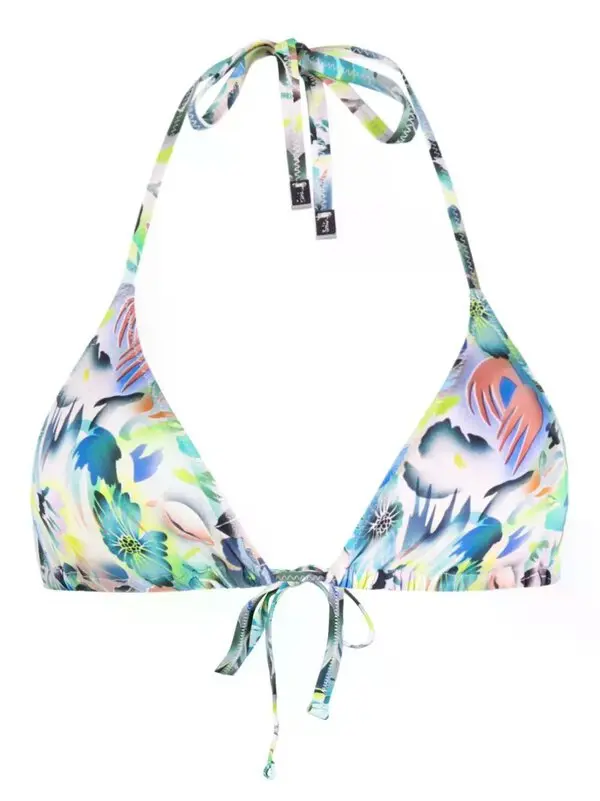 Paul Smith Tropical-print Bikini Top - Multicolour