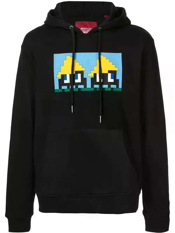 MOSTLY HEARD RARELY SEEN 8-BIT Cotton Hoodie - Black