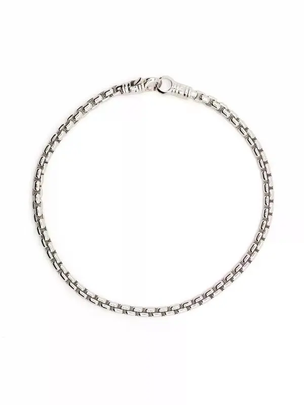 Tom Wood Venetian Single M Bracelet - Silver
