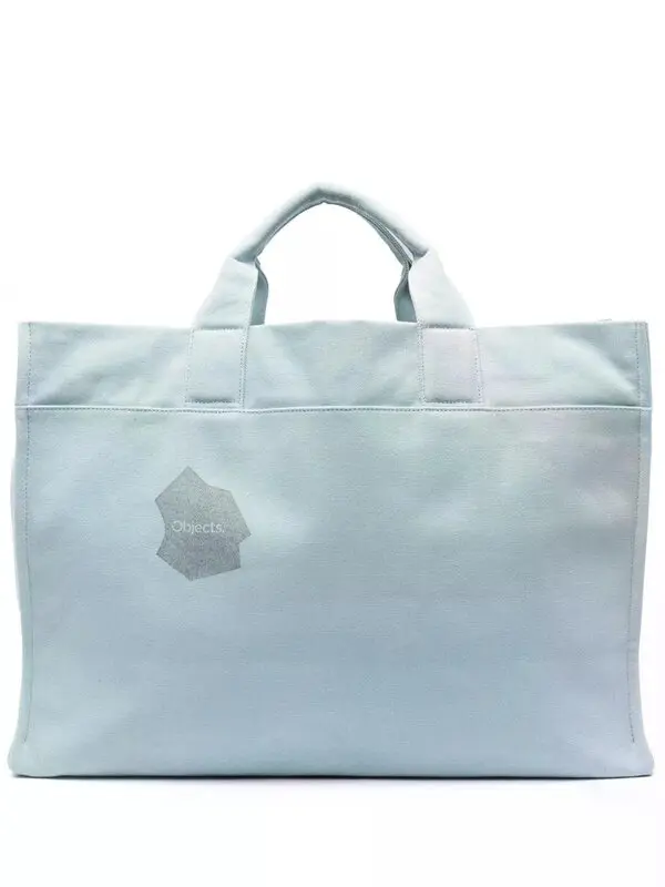 OBJECTS IV LIFE Logo-print Cotton Tote Bag