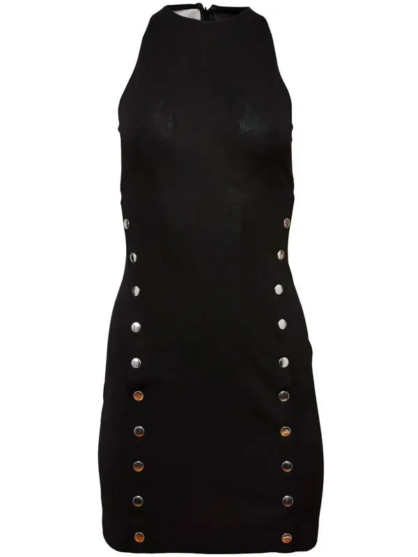 FLEUR DU MAL Racerback Press-stud Minidress