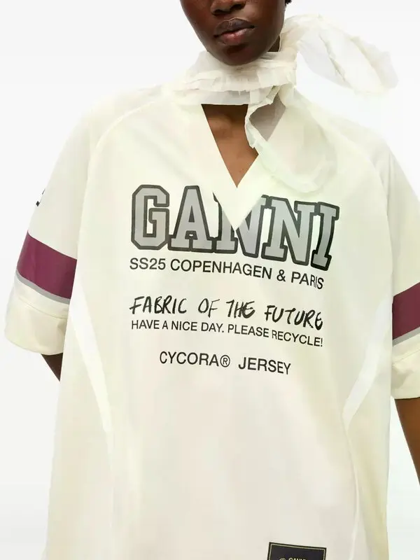 GANNI Future Mesh T-shirt
