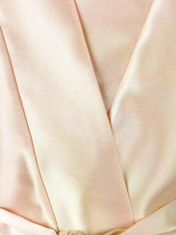BELLE ET BON BON Serafina Short Robe - Neutrals