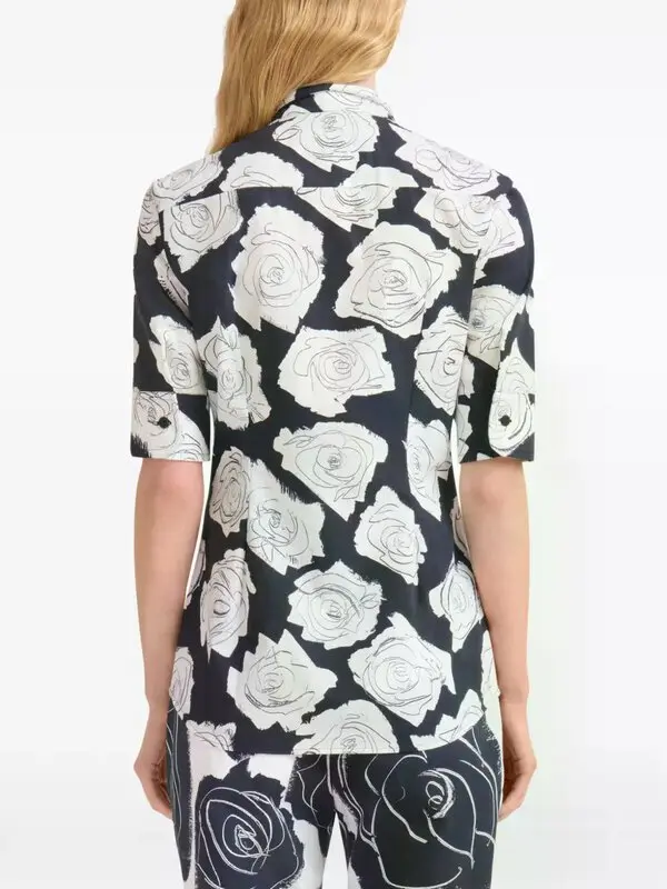 Marni Floral-print Button-up Shirt