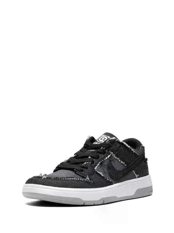 Nike X Medicom Sb Zoom Dunk Low Elite Qs Sneakers - Black