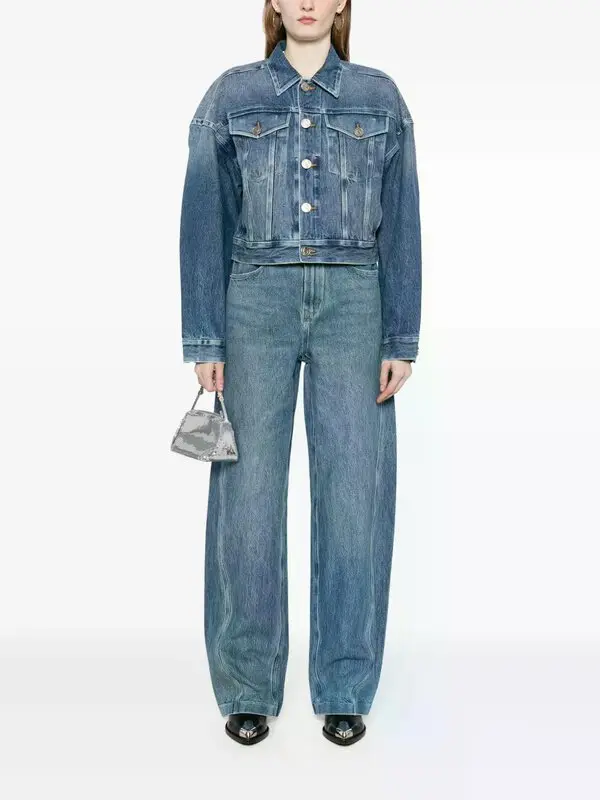 Alexander Wang Wide-leg Denim Jeans