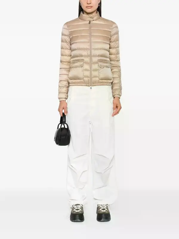 Moncler Lans Down Jacket - Neutrals