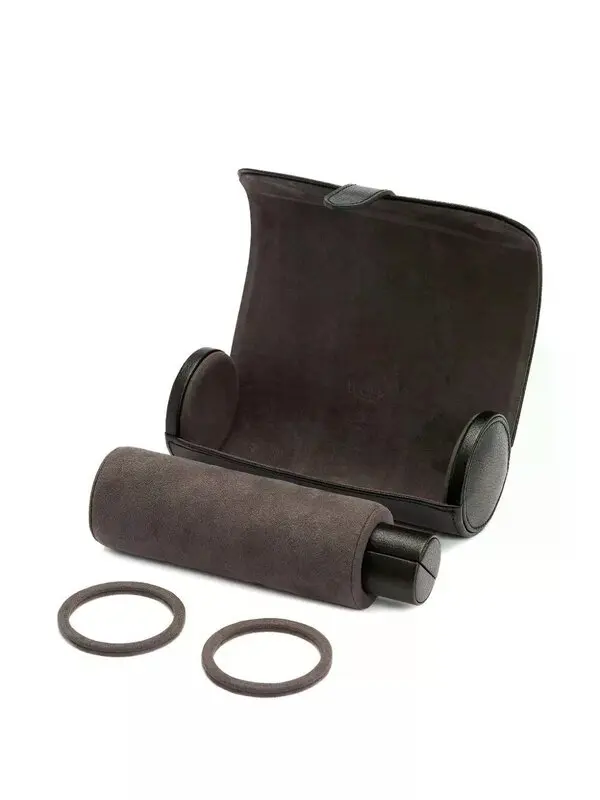 Wolf Leather Watch Roll Box