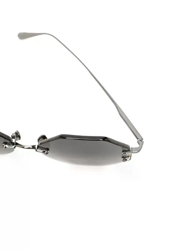Linda Farrow Aura Round-frame Sunglasses