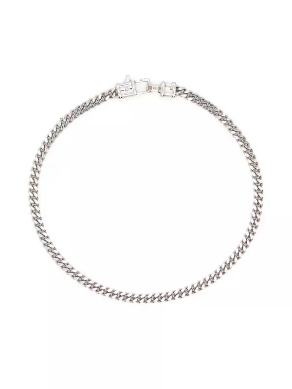 Tom Wood Curb M Bracelet - Silver