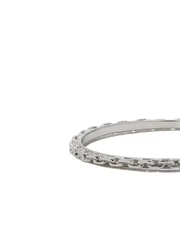 WOUTERS & HENDRIX 18kt White Gold Trace Chain Ring