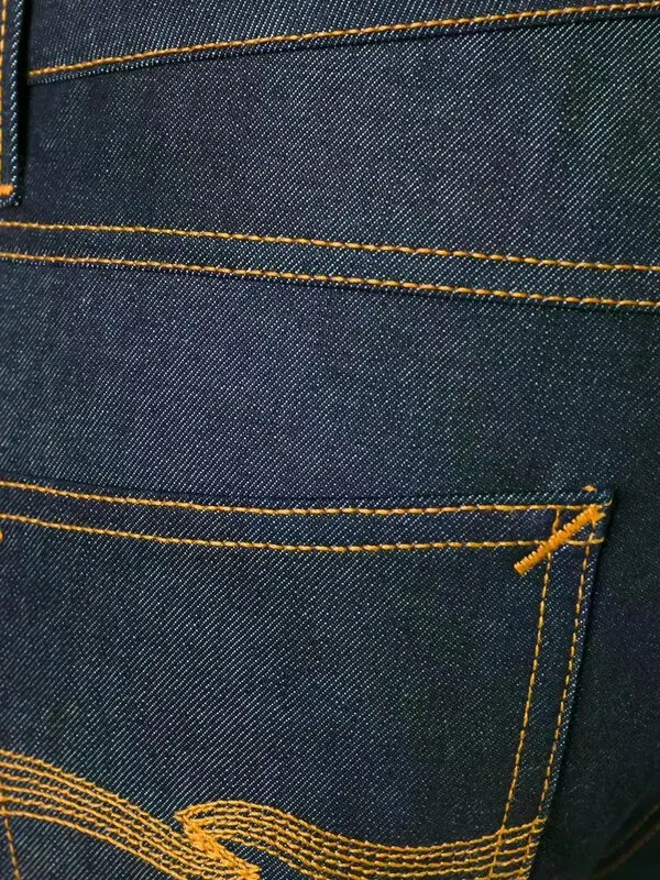 Nudie Jeans Lean Dean Slim Fit Jeans - Blue