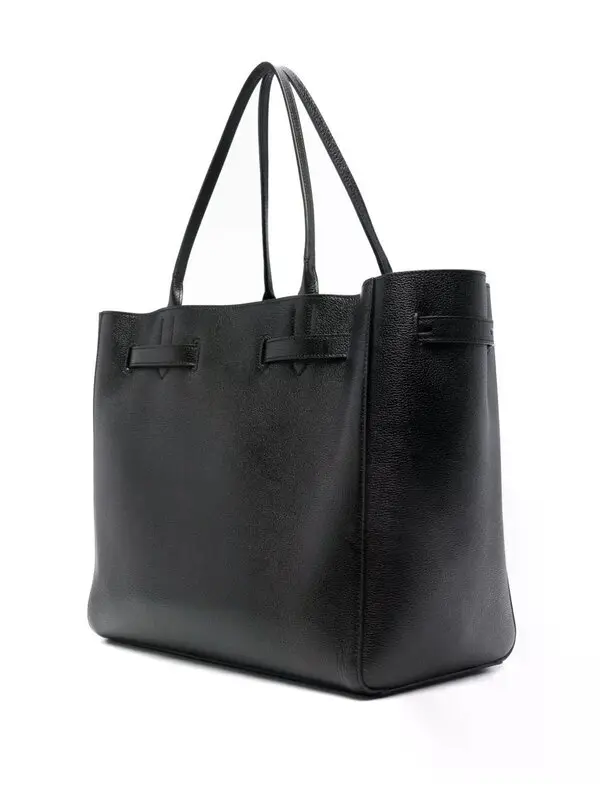 TOM FORD Audrey Leather Tote Bag - Black
