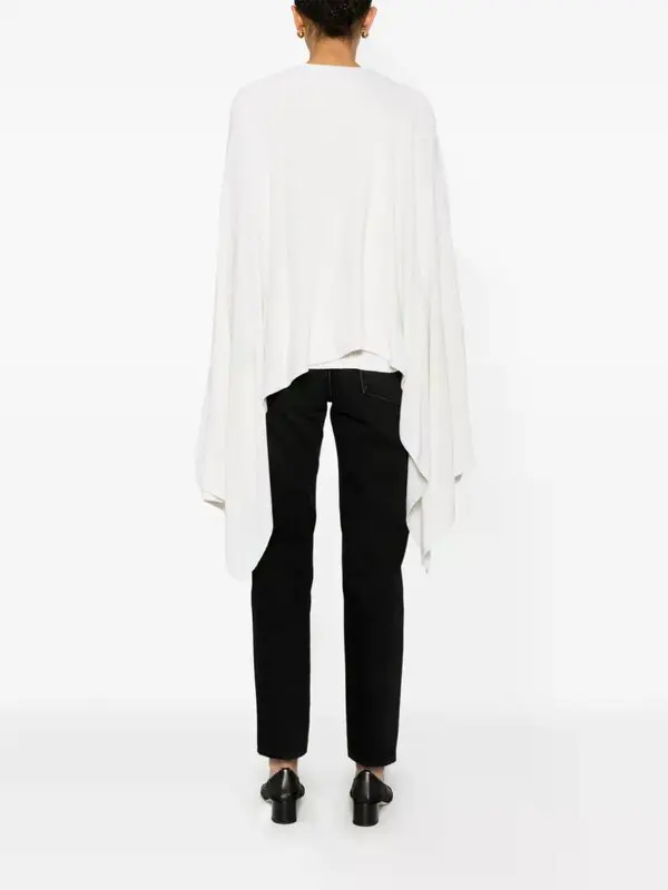 TOTEME Bouclé Cape Sweater