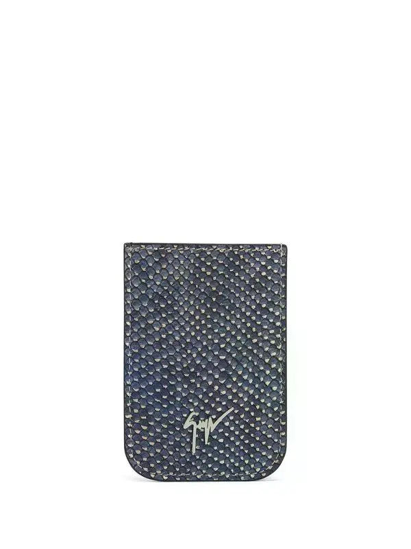 GIUSEPPE ZANOTTI Albert Card Holder - Blue