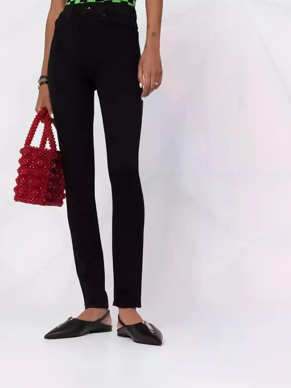 Rag & Bone High-waisted Slim Fit Jeans
