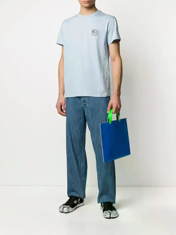 Comme Des Garçons Slim Tote - Blue