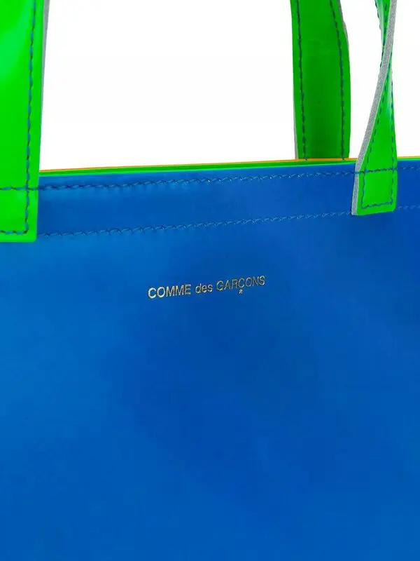 Comme Des Garçons Slim Tote - Blue